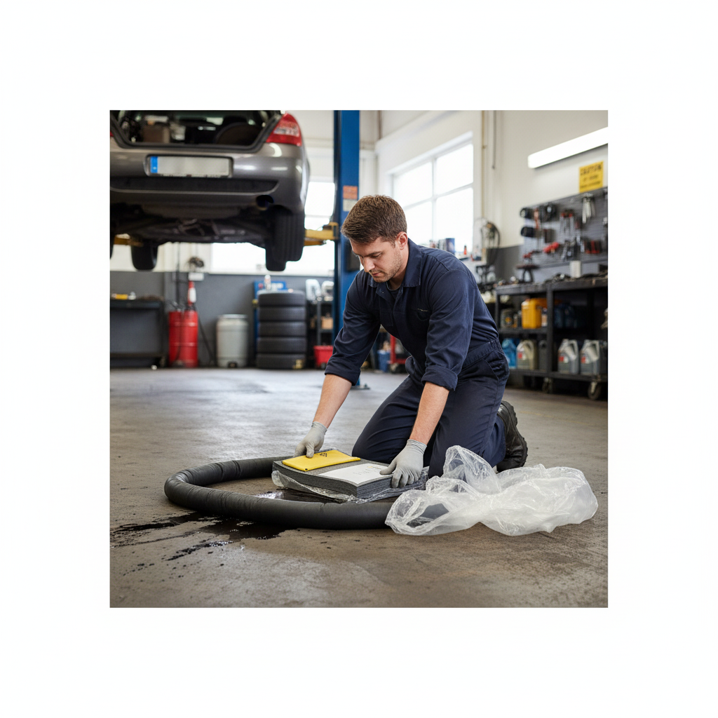 Premium Vehicle Spill Kit - 28 Litres for Quick Response to Non-Hazard