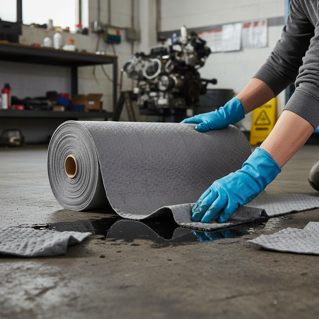 Premium Lightweight General Purpose Roll - 38cm x 92m for Oil and Wate